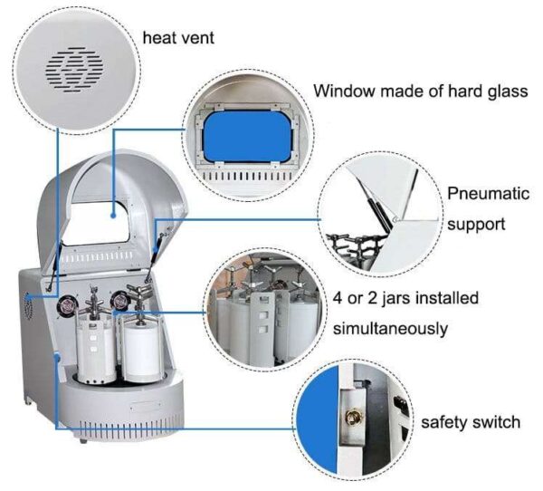 High-Energy Ball Mill Machine - Landt Instruments