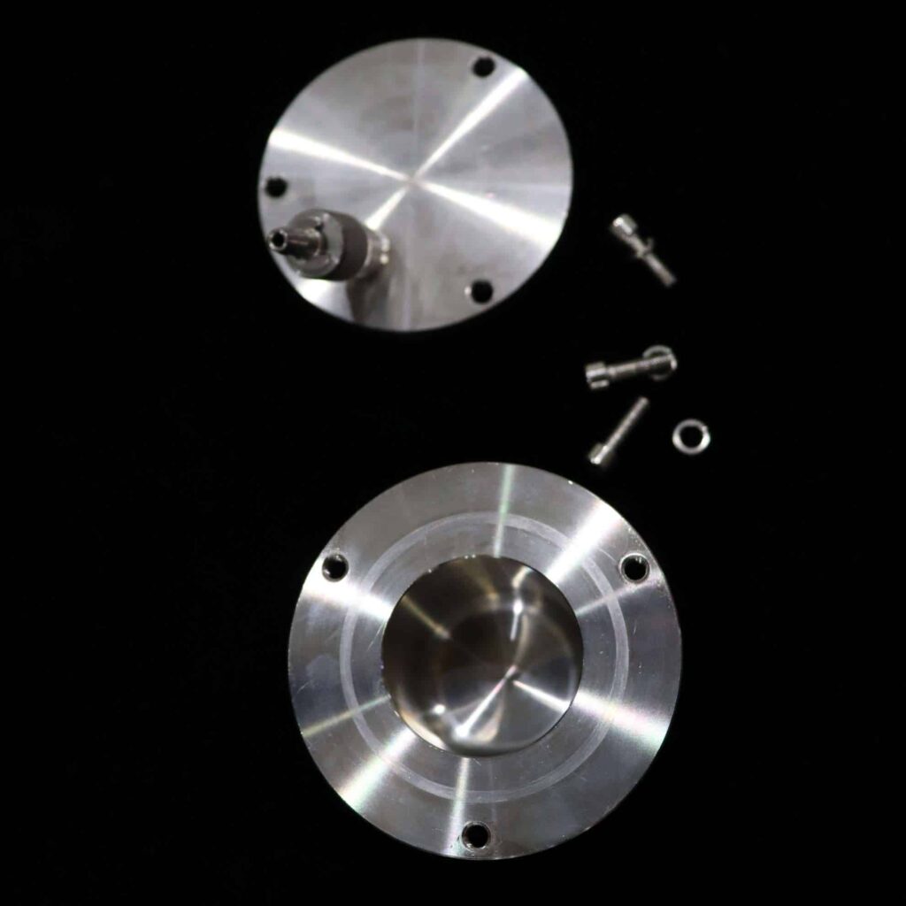 Ball Mill Jars With Lids - Vacuum Stainless Steel - Landt Instruments